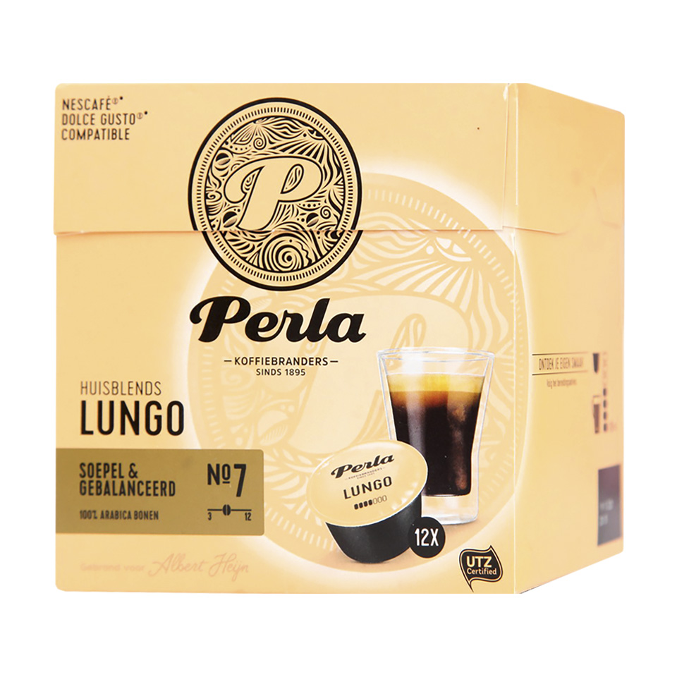 Kafa Dolce Gusto lungo Perla UTZ 12caps