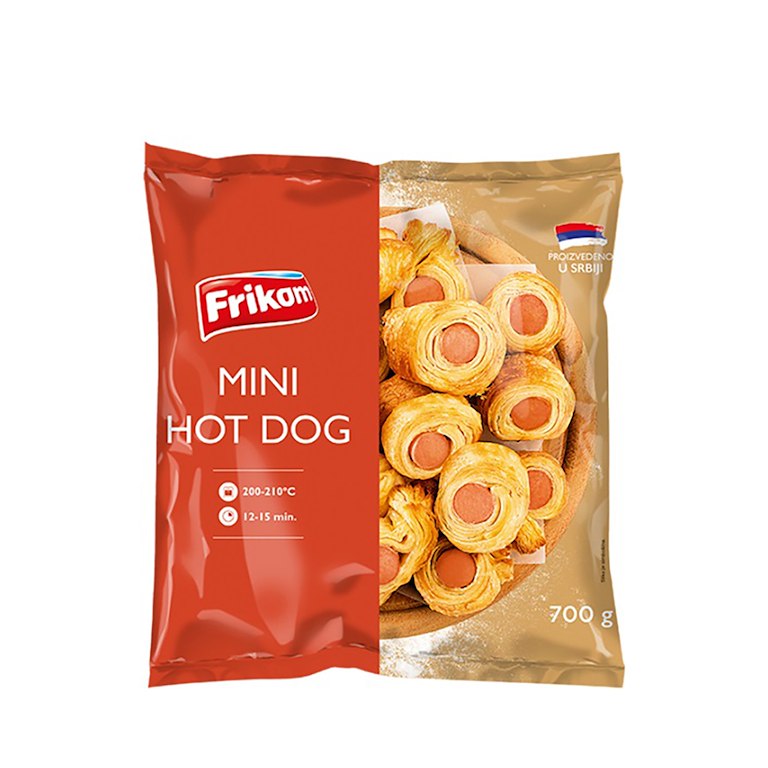 Smrz.Mini hot dog Frikom 700g