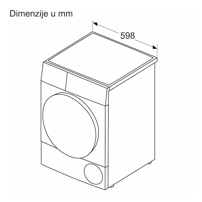 Bosch mašina za sušenje veša WQH245B4BY