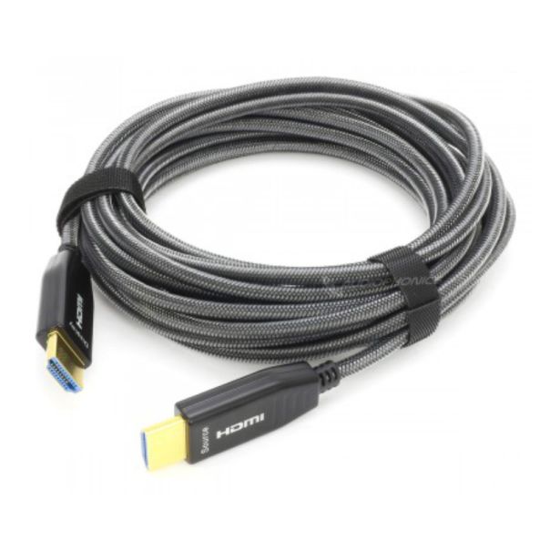 E-GREEN Optički Kabl HDMI 2.0 M/M 20m, crna