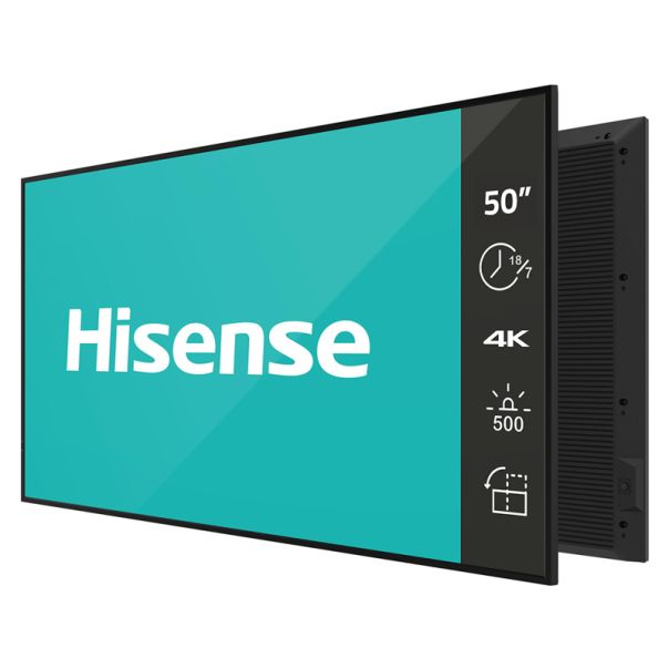 HISENSE Interaktivni ekran 50GM50D, 50" 4K UHD, 500 nita