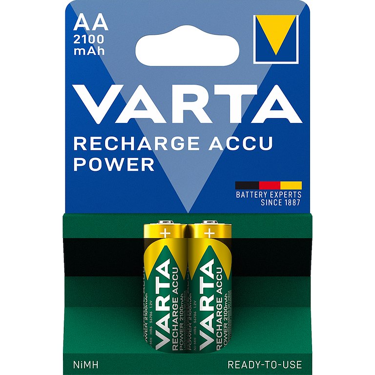 Baterija punjiva HR6 2100mAh Varta 2/1