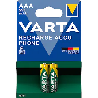 Baterija punjiva HR03 550mAh Varta 2/1