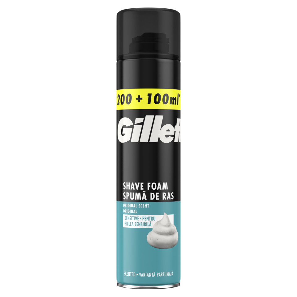 Pena/brij.Sens.Gillette200ml+100ml grat.