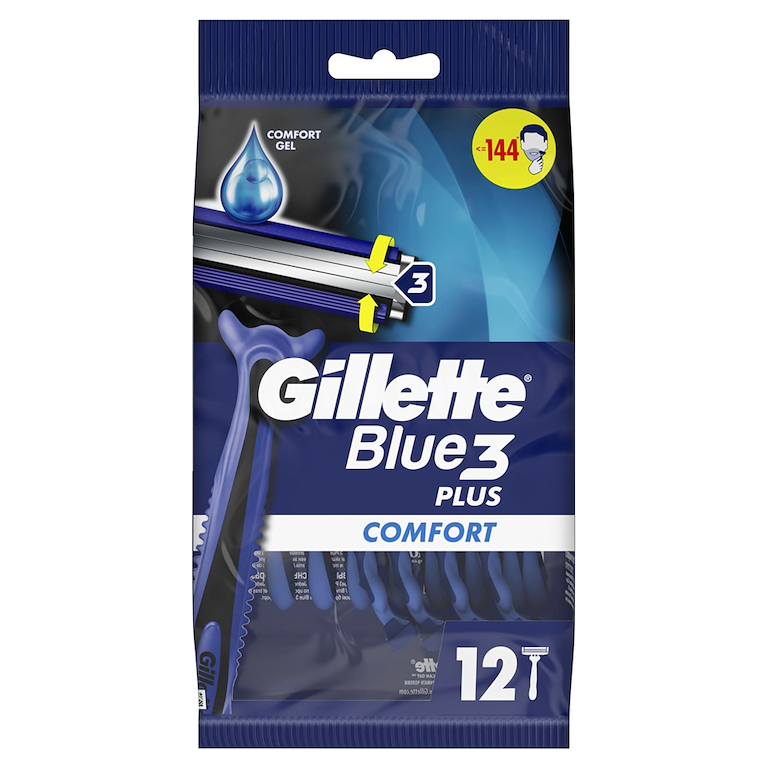 Brijac Gillette Blue3 Regular 12/1