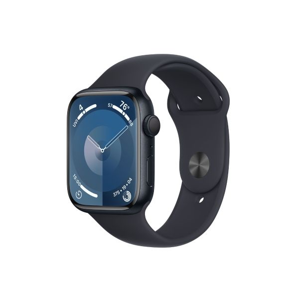 APPLE Pametni sat Series 9 45mm GPS Midnight/Midnight Sport narukvica M/L