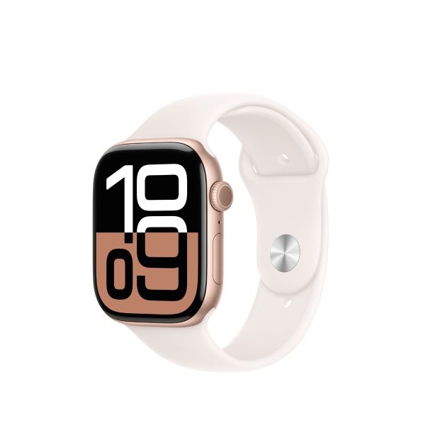 APPLE Pametni sat S10 GPS 42mm Rose Gold Alu Case/Light Blush Sport Band - S/M mwwh3qv/a