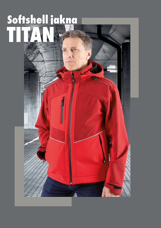 Softshell jakna, TITAN