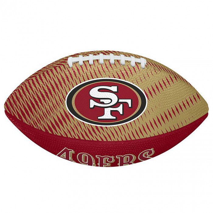 San Francisco 49ers NFL Team Tailgate Junior lopta za američki fudbal