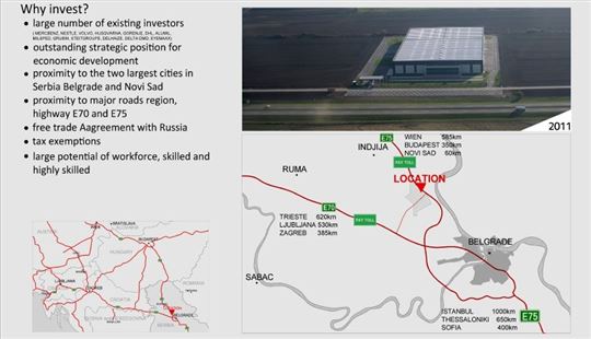 Zemljište uz Autoput za NS kod Nove Pazove