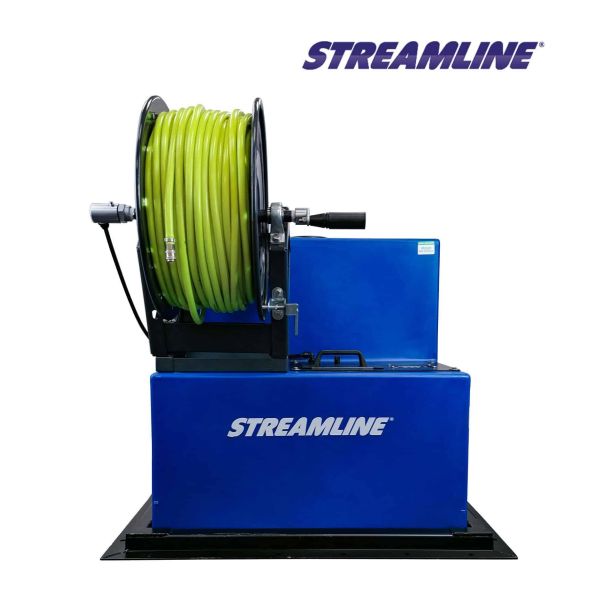 Streamline Ecostream 500 Litra - Sistem za čišćenje solarnih panela i prozora (DI filter, 100m crevo, Li-On baterije 8h, 6.9 bar, 500L)