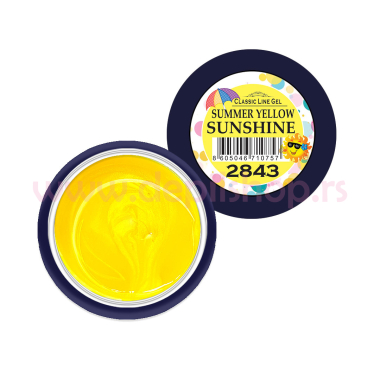 Color gel CLG SUMMER YELLOW SUNSHINE Art.2843