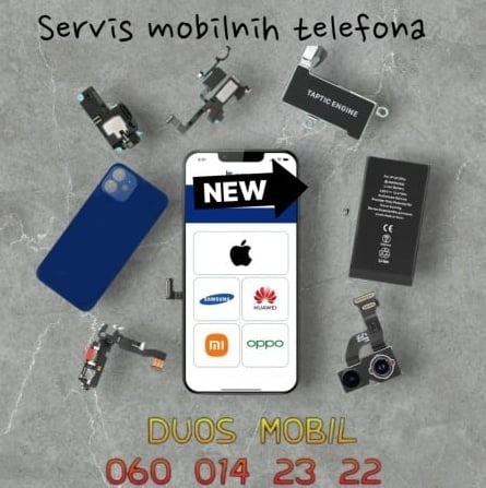 Zamena ekrana za telefone Altina