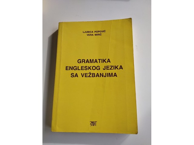 Gramatika engleskog jezika - Popović, Miric