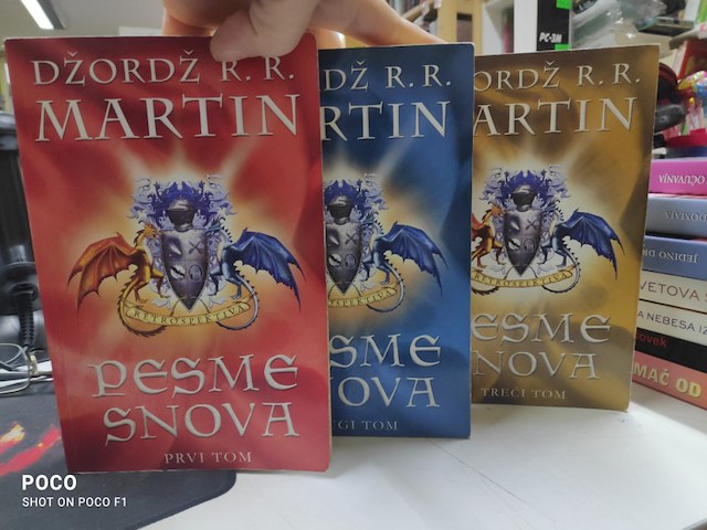 Pesme snova I, II, III set Džordž R.R.Martin