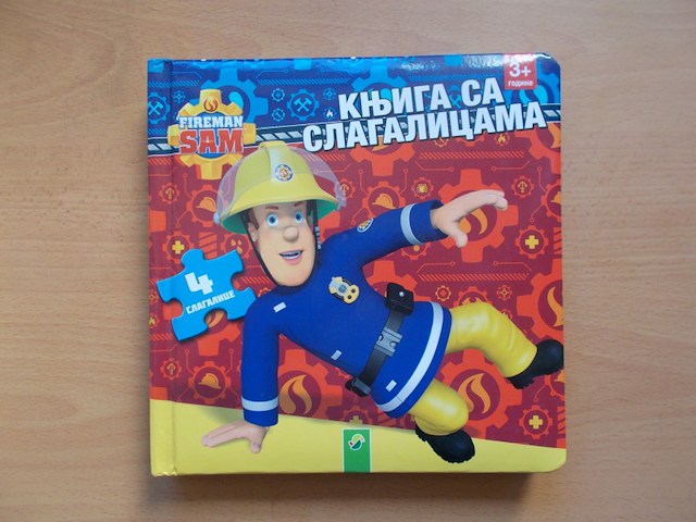 FIREMAN SAM - KNJIGA SA SLAGALICAMA 3+