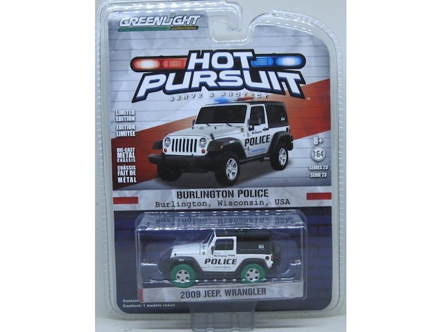 1:64 greenlight jeep wrangler