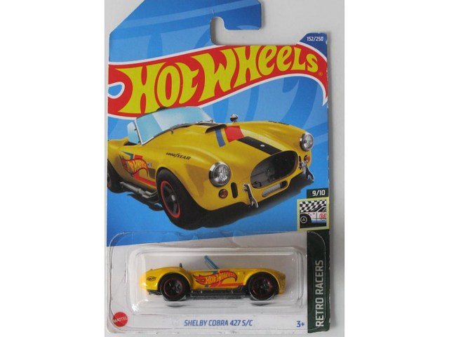 hot wheels shelby cobra 427 S/C