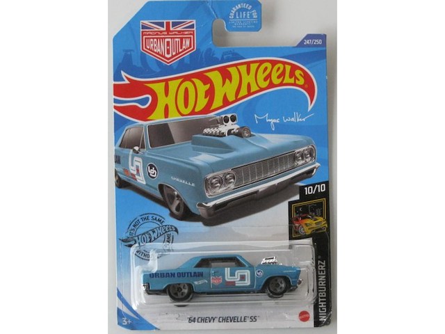 hot wheels chevrolet chevelle `64 SS