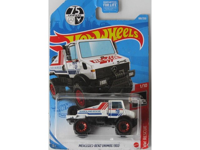 hot wheels mercedes unimog U1300