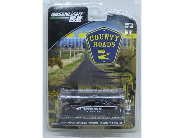 1:64 greenlight dodge charger `10 pursuit