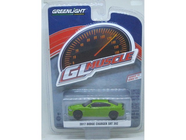 1:64 greenlight dodge charger `17 SRT 392