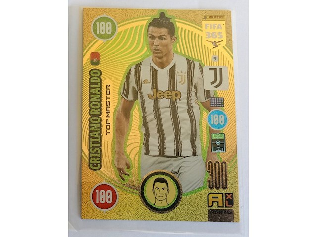 2021 Adrenalyn XL Fifa 365 Cristiano Ronaldo Top Master