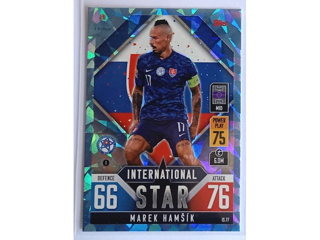 2022/23 Match Attax Road to NL Finals Hamsik Crystal