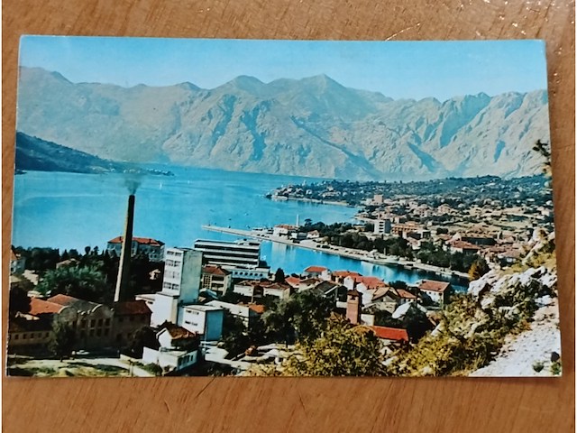 Kotor - Fabrički Dimnjak - Crna Gora - Putovala 1975.g