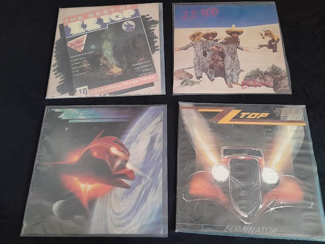 Mini LOT - 4 LP ZZ Top