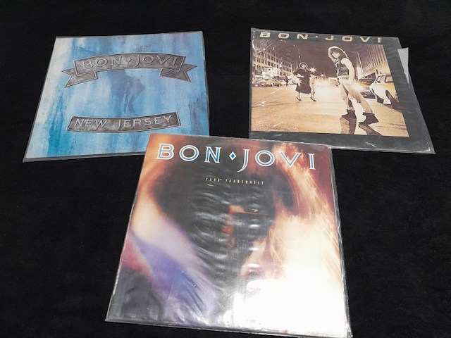 Mini LOT Bon Jovi - 3 LP-a