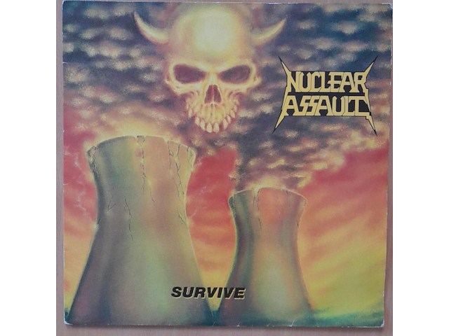 Nuclear Assault – Survive 1st Press UK 1988 FLAG 21