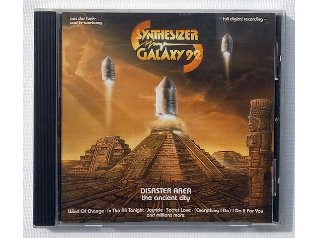 Disaster Area – Synthesizer Galaxy `92