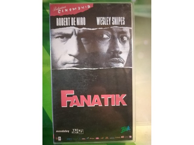 Fanatik / The Fan / Robert De Niro / VHS /