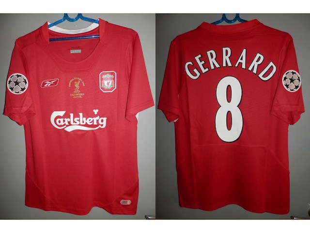 Liverpool dres 2004-05 Steven Gerrard 8