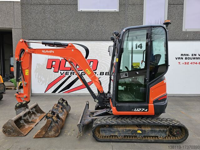 Mini bager
kubota u27-4