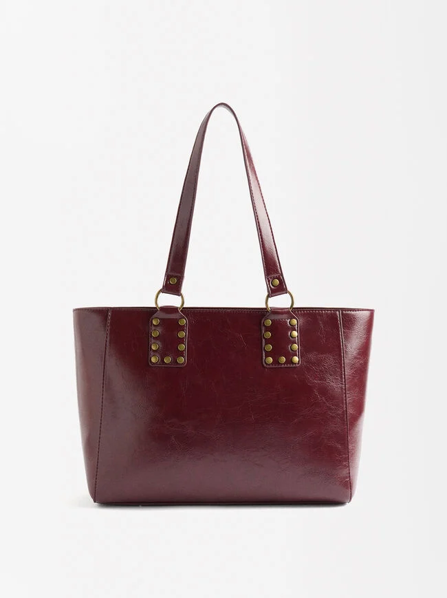 Shopper Bag With Studs