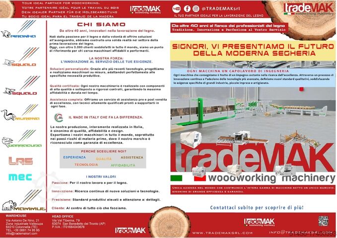 Mašina za sečenje
TRADEMAK SRL - GAMMA MACCHINARI -