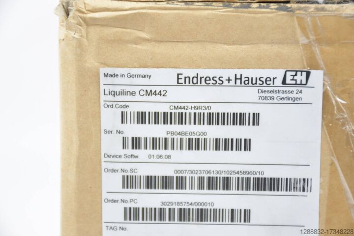 Tehnika kontrole
Endress+hauser CM442-H9R3/0