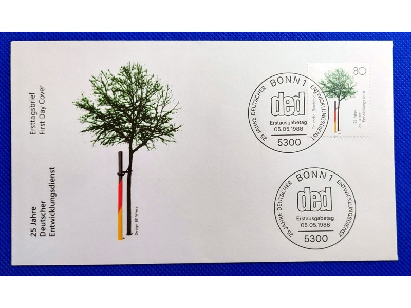 Nemačka BRD FDC 1988.