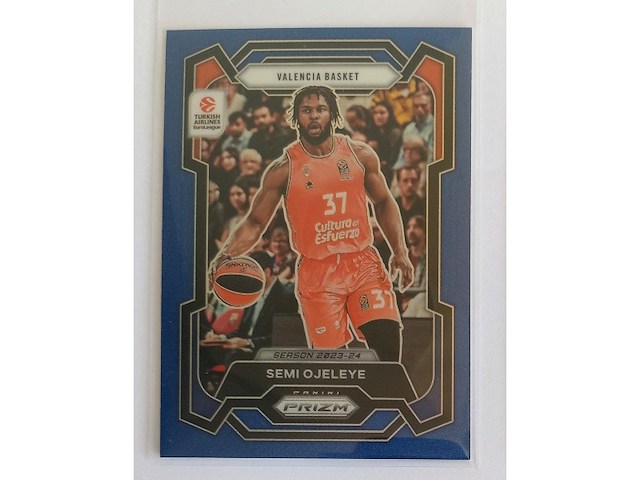 2023/24 Panini Prizm Euroleague Ojeleye #/199 Blue