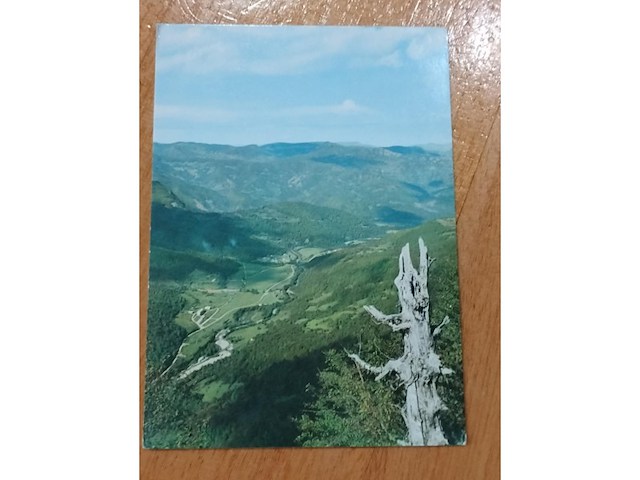 Sutjeska - Pogled Na Tjentište - Putovala 1971.g -