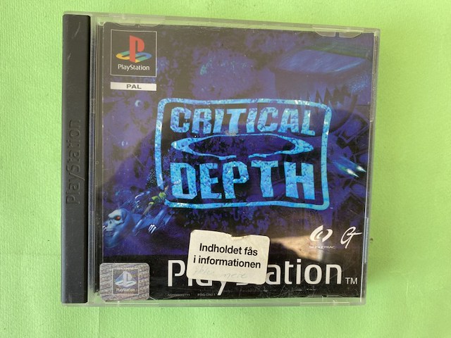 Critical Depth - PS1 igrica