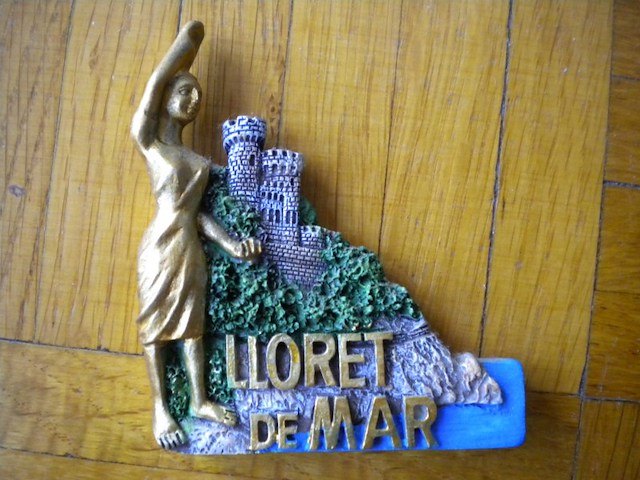 LLORET de MAR, Ljoret de Mar, magnet za frizider