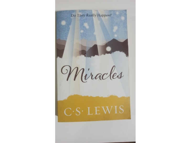 C. S Lewis - Miracles