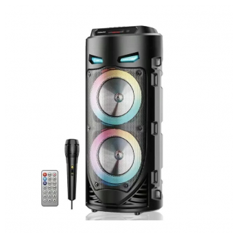 Bluetooth zvucnik karaoke set sa mikrofonom ZQS4239 crni