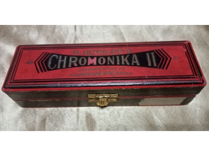 Usna harmonika Chromonika II Mundharmonika