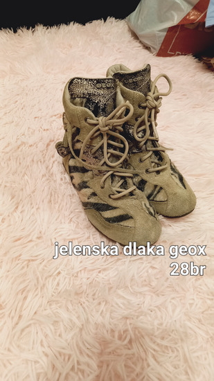 Geox cizme od jelenske dlake