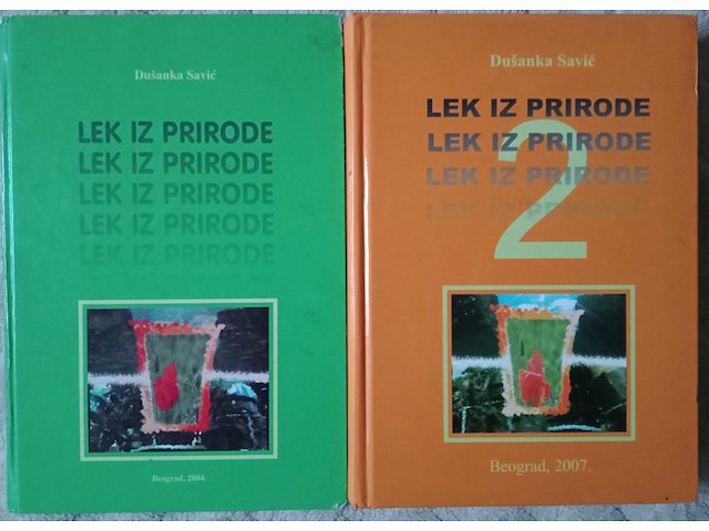 LEK IZ PRIRODE 1, 2 - Dušanka Savić