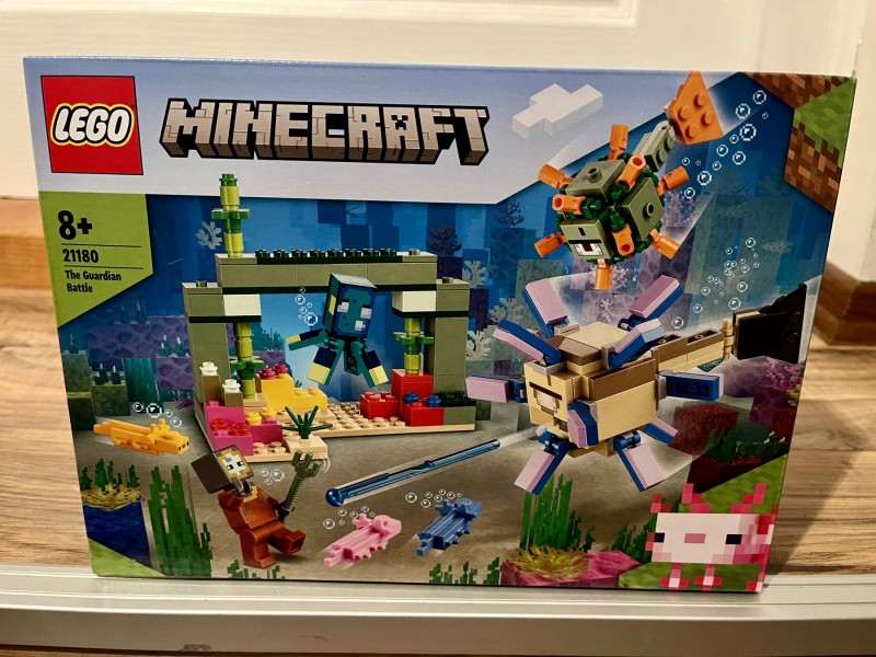 Glanc NOV LEGO 21180 MINECRAFT Borba cuvara ORIGINAL pa